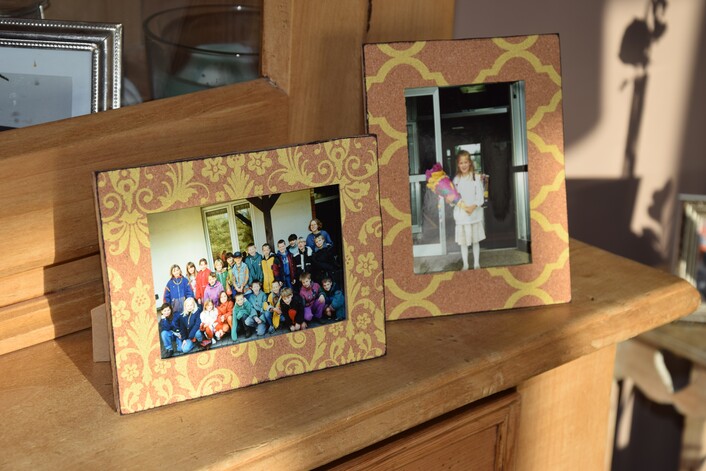 Cadres photos tendance à l'aspect liège - VBS Hobby