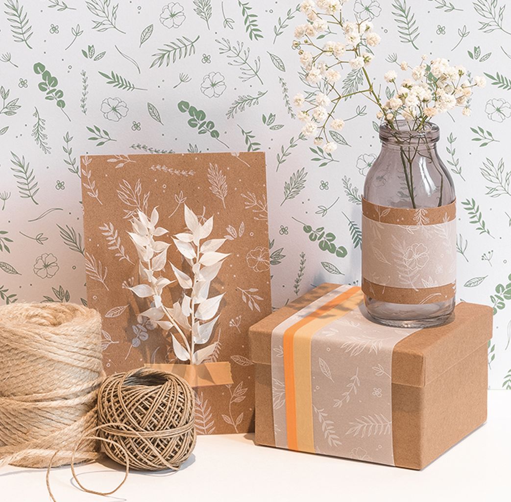 Papier cartonné à motifs « Feuilles » | Loisirs créatifs VBS Hobby Service