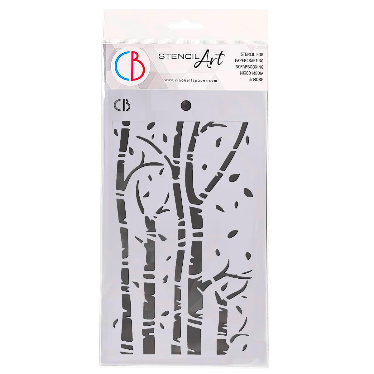 Stencil "Birch trees" - VBS Hobby